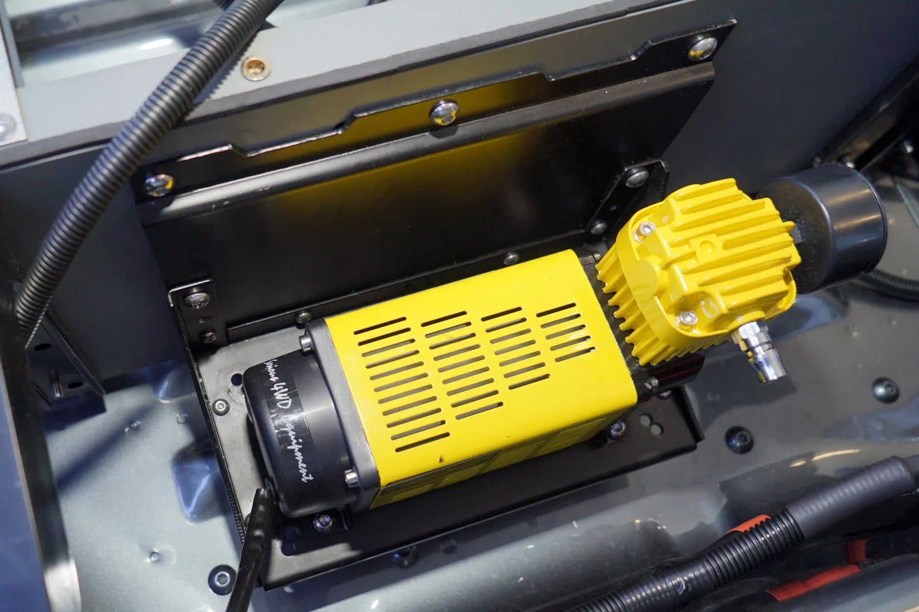 MSA Compressor Mounting Plate – Batemans Bay Power and Sail